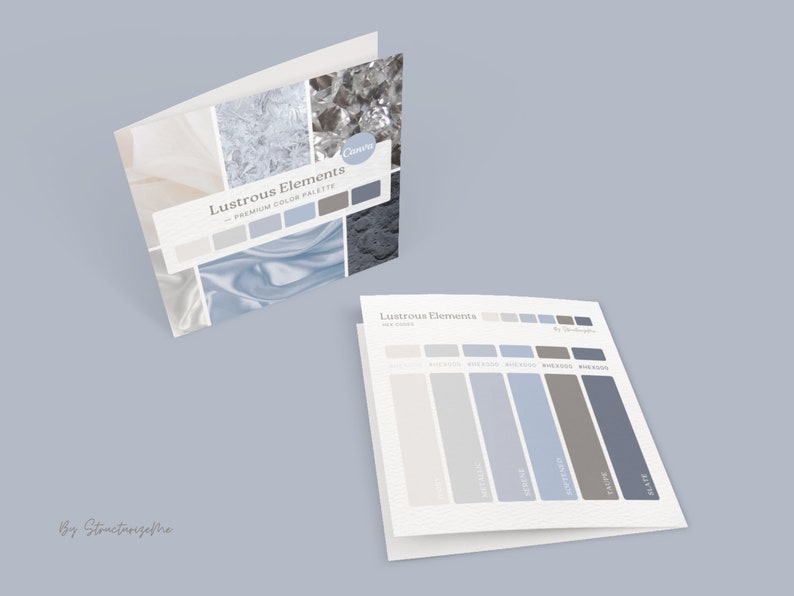 Professional Business Branding Color Palette Ivory Silver Gray Blue ...