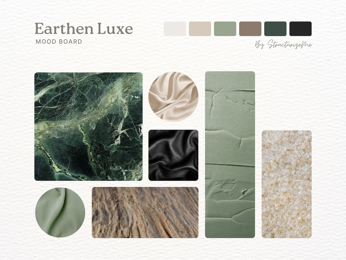 Brand Color Palette Nature Color Scheme Modern Color Palette Branding ...