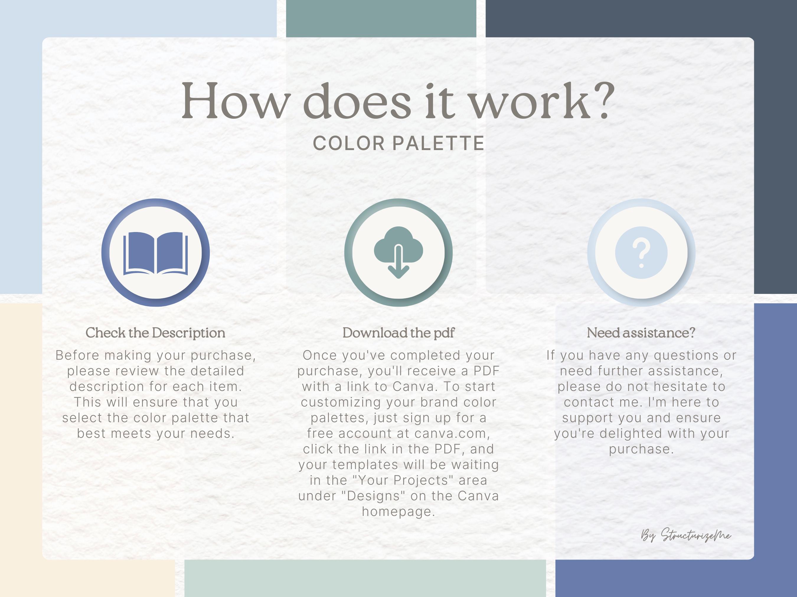 Professional Business Branding Color Palette Beige Cream Blue Sage ...