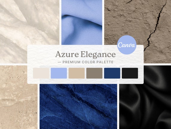 Paleta De Colores Azul Claro