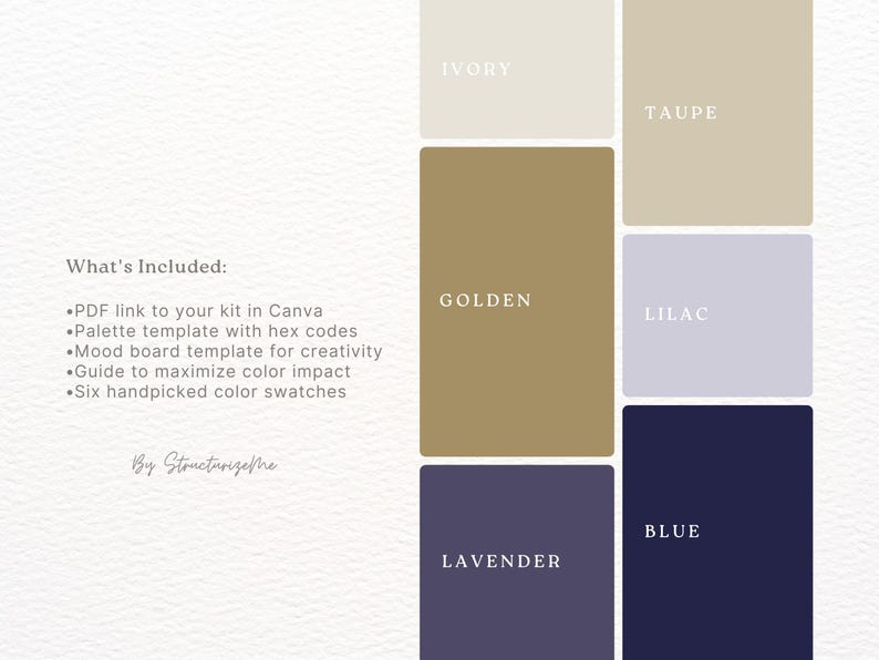 Professional Business Branding Color Palette Navy Blue Purple Gold ...
