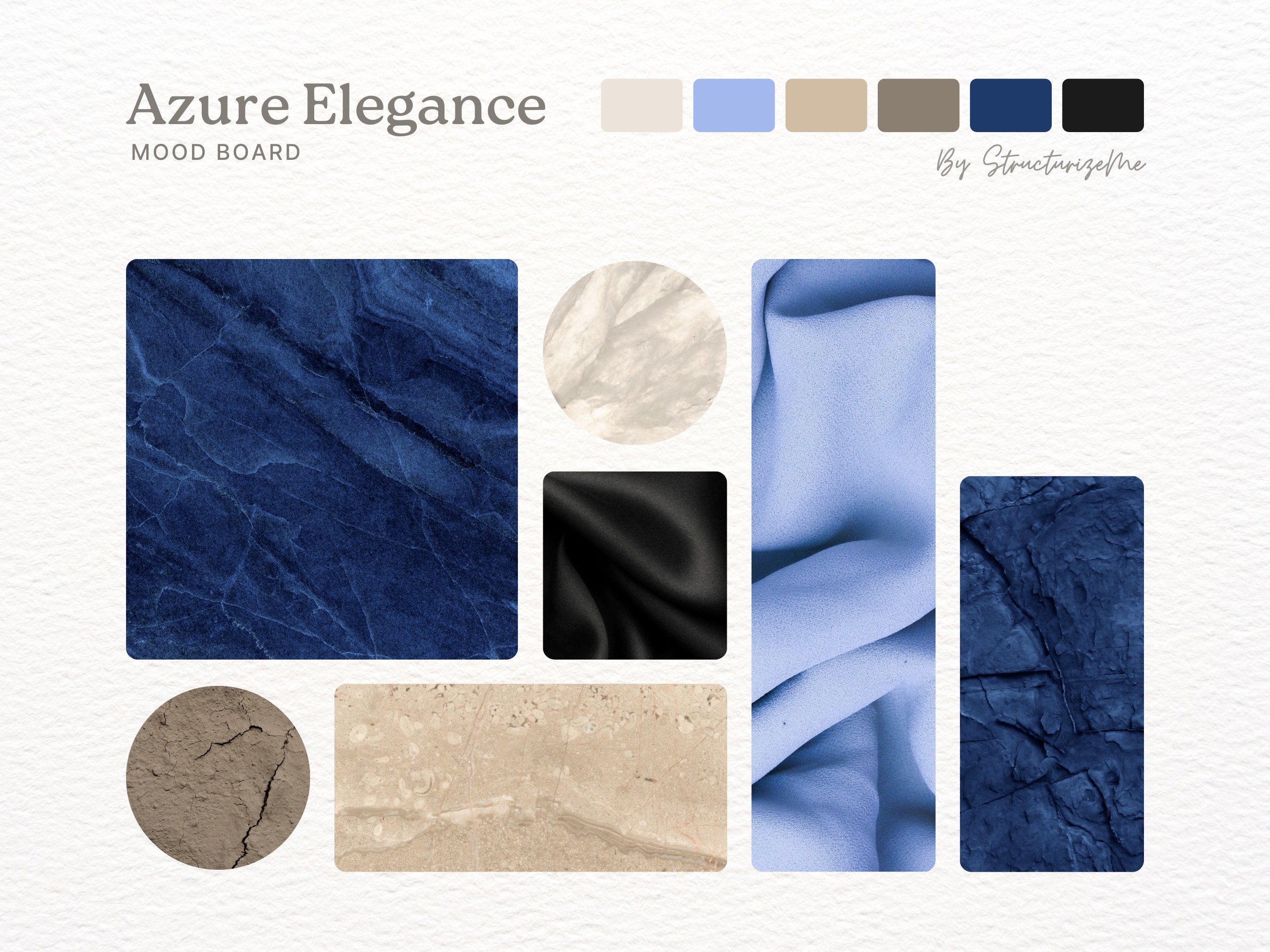 Brand Color Palette Blue Color Scheme Beige Color Palette Brown ...
