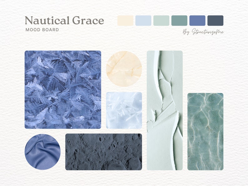 Brand Color Palette Sage Blue Color Scheme Blue Sage Color Palette ...