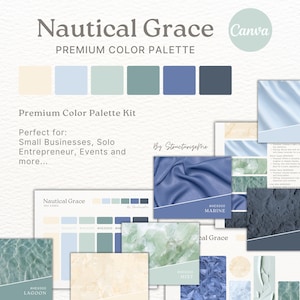 Brand Color Palette Sage Blue Color Scheme Blue Sage Color Palette ...