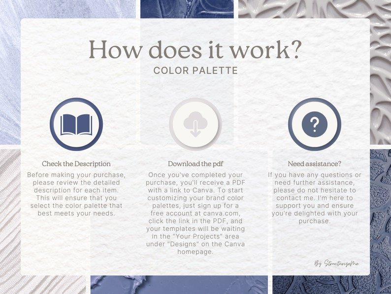 Professional Business Branding Color Blue Grey Ivory and Navy Corporate ...