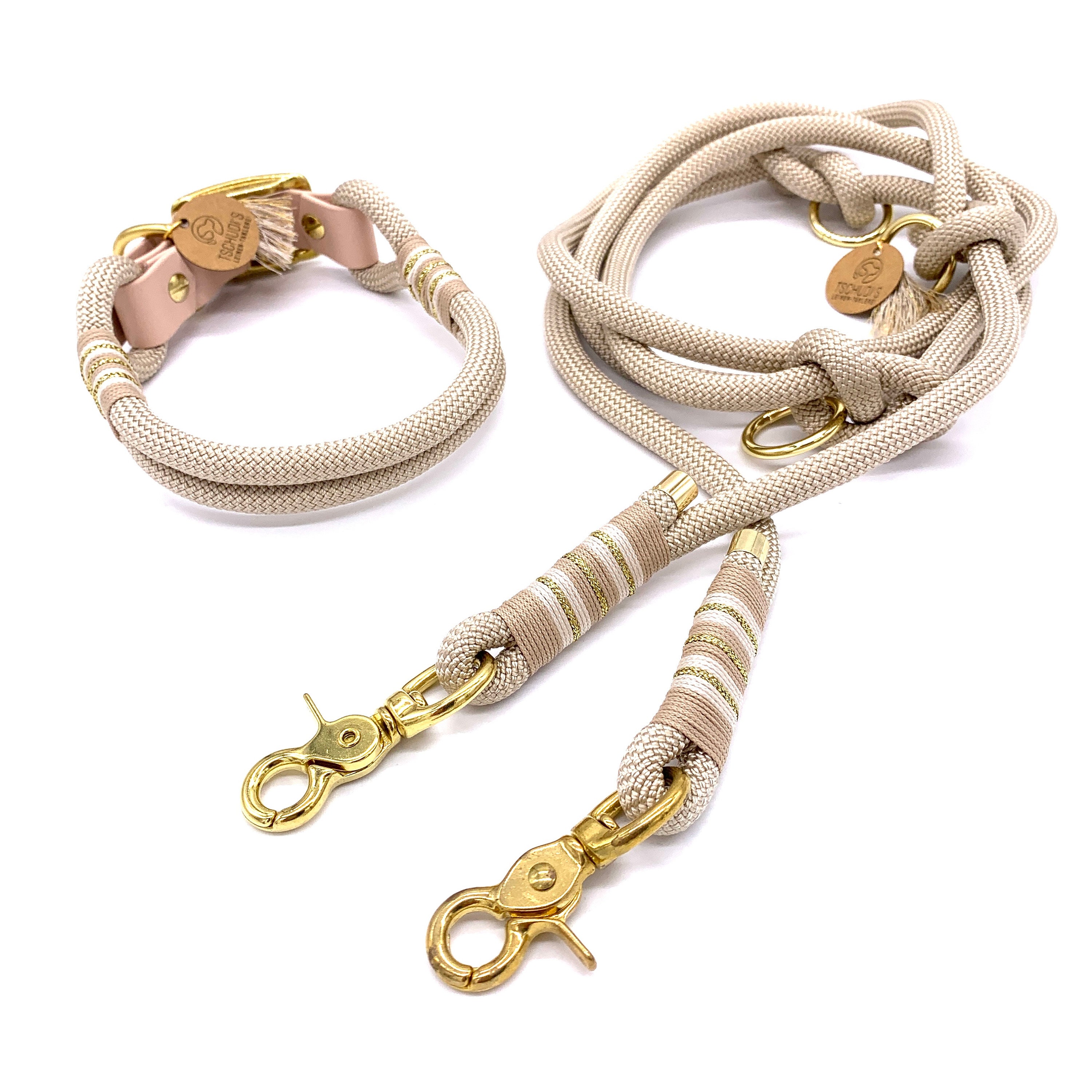 Collier et laisse pour chien réglables en ensemble ou individuellement ...