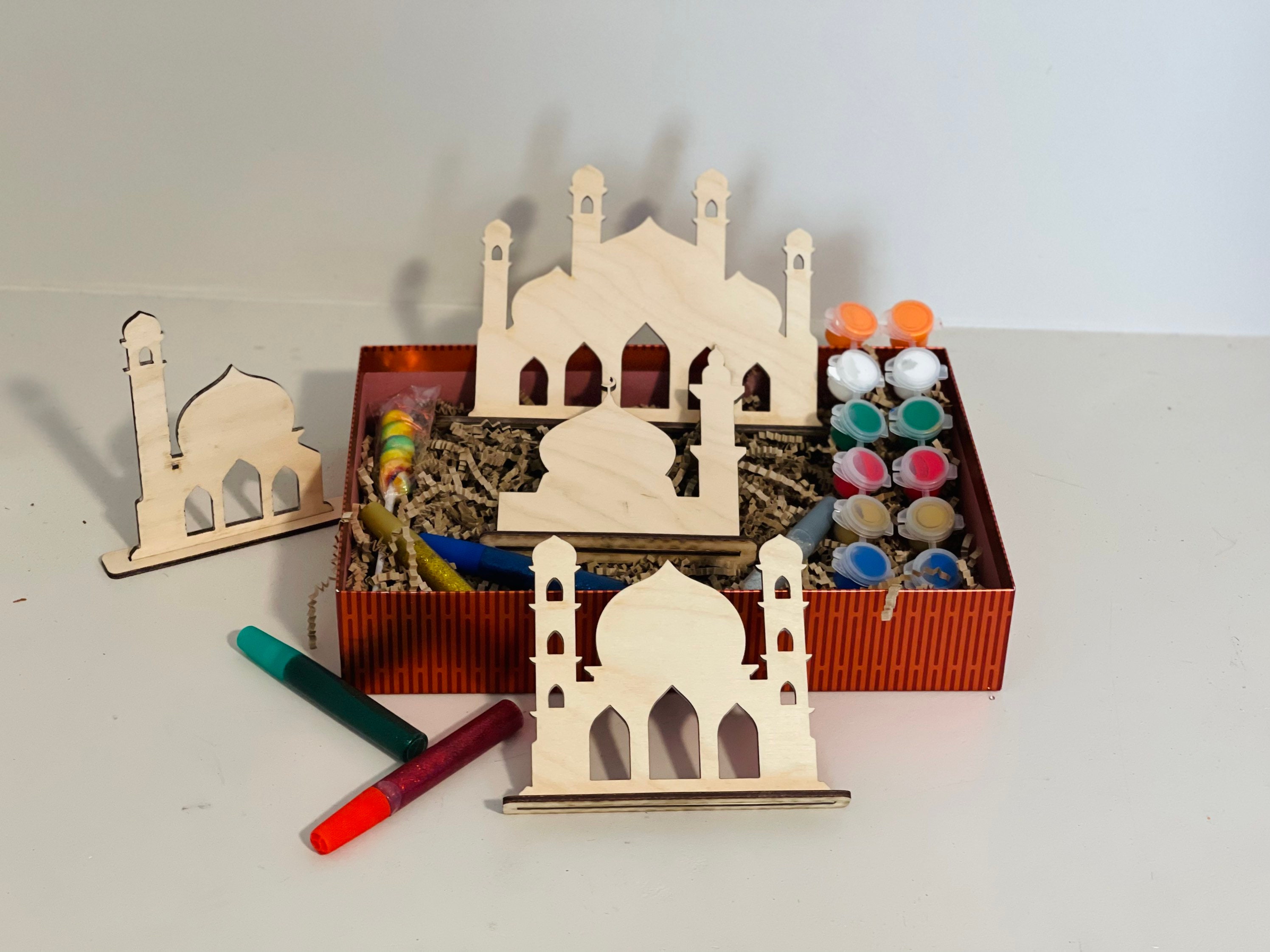 Kids Ramadan DIY Masjid Kits - Etsy