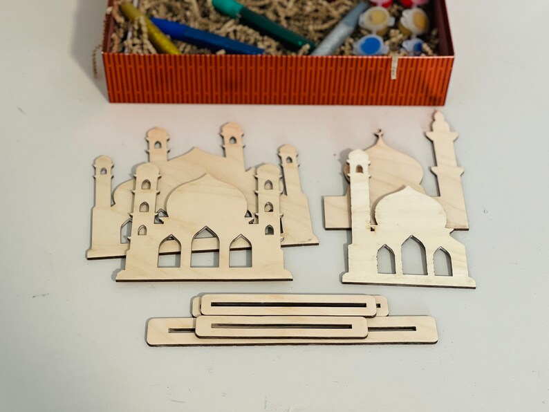 Kids Ramadan DIY Masjid Kits - Etsy