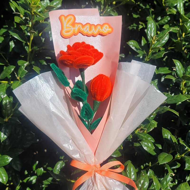 Pipecleaner Flower Bouquet - Etsy