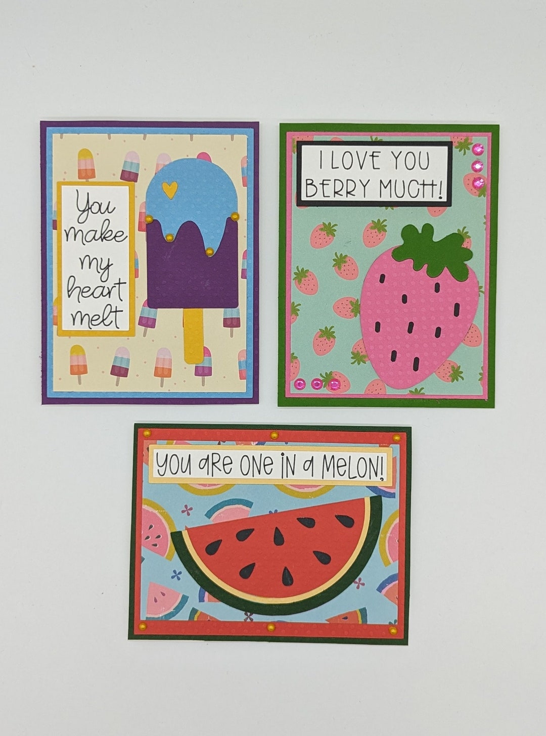 Food Themed Cards - Etsy