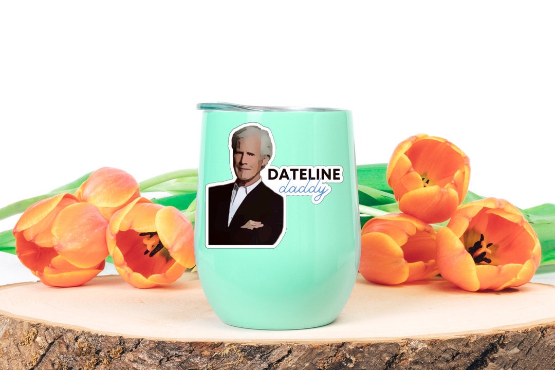 Dateline Daddy Sticker| Waterproof Sticker - Etsy