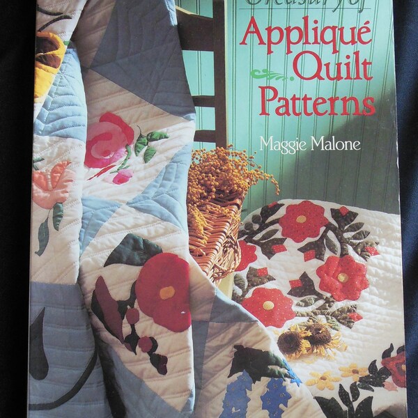 Applique Quilt Patterns - Etsy