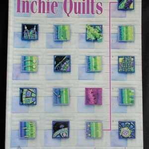 INCHIE QUILTS by Nadine Ruggles AQS Publishing Paperback Book Patterns ...