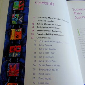INCHIE QUILTS by Nadine Ruggles AQS Publishing Paperback Book Patterns ...