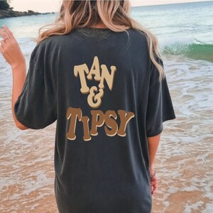 Tanned & TIPSY Perfect Summer Shirt Boat Shirt Best - Etsy
