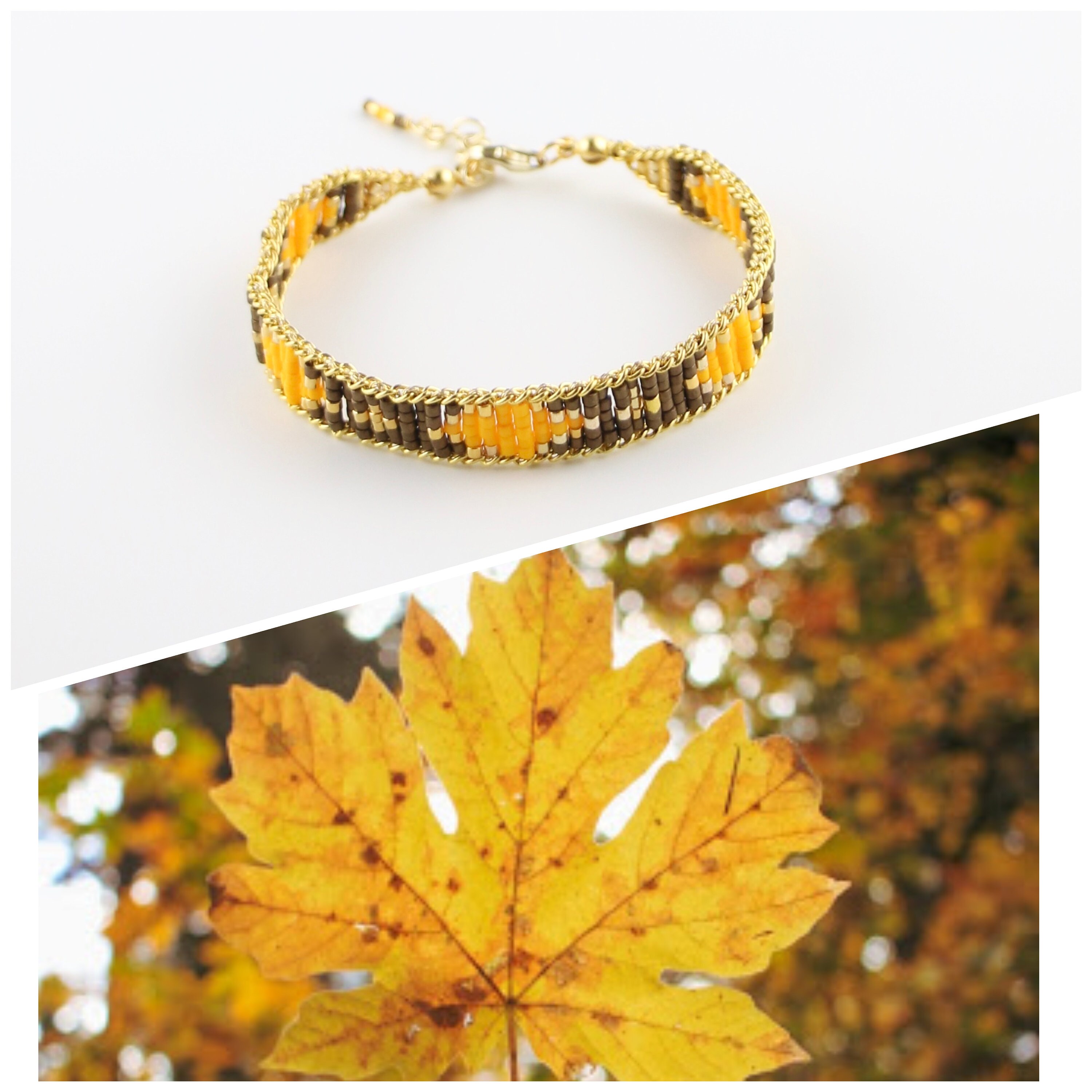 Bella Bracelet Four Seasons Yellow - Etsy Hong Kong