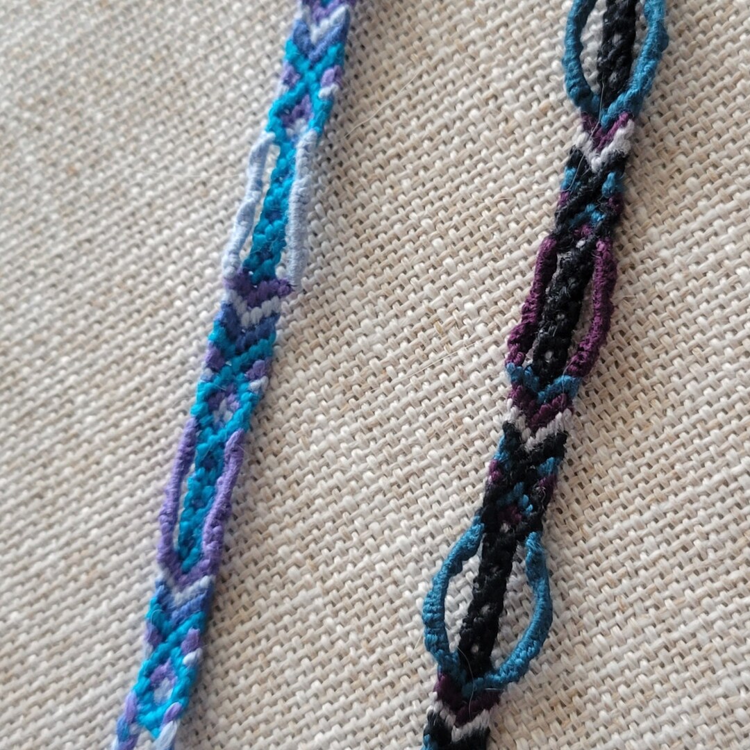 Frozen Inspired Friendship Bracelets Anna & Elsa Friendship Bracelets ...