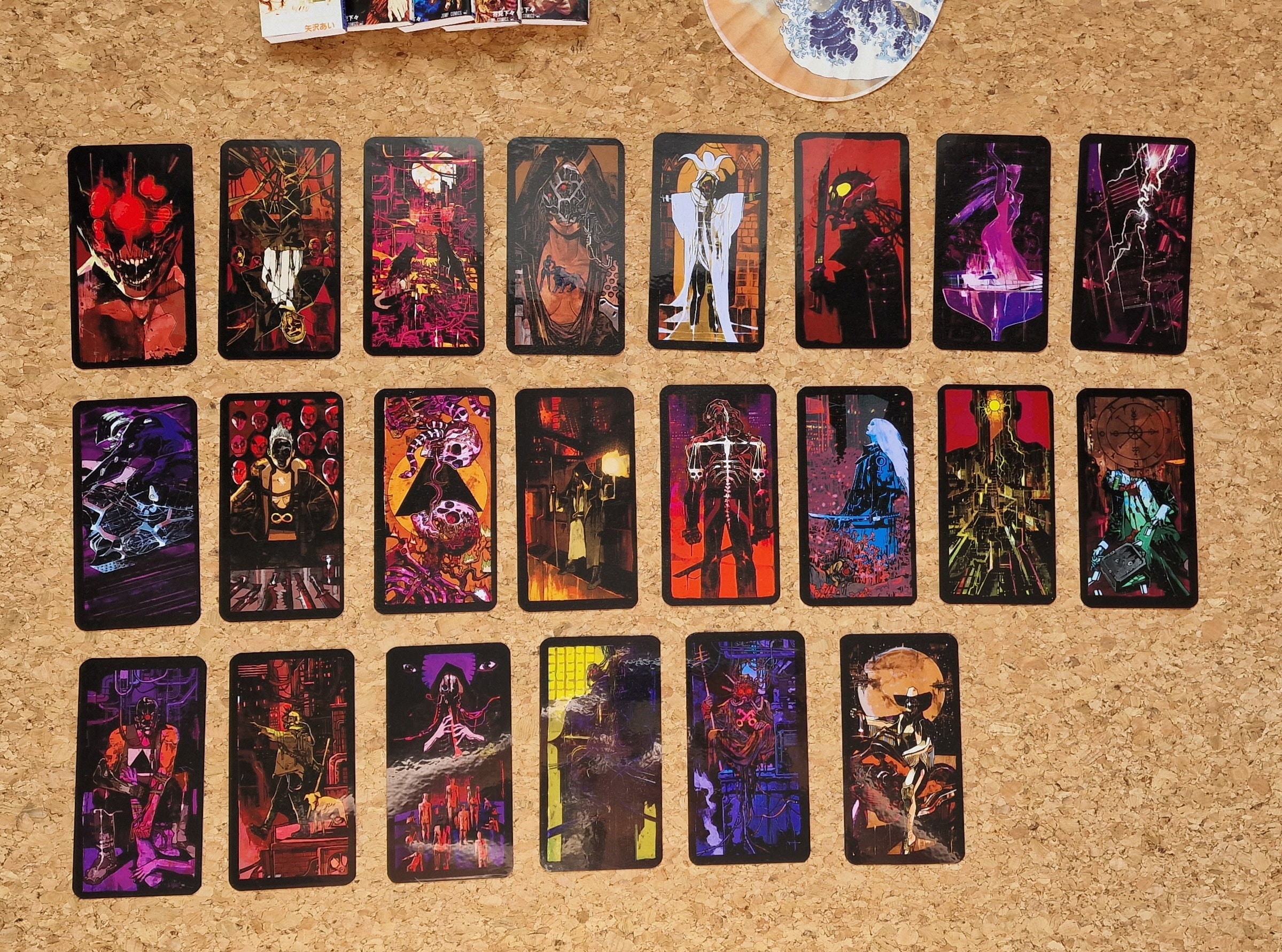 Tarot Cyberpunk 2077 Samurai - Etsy
