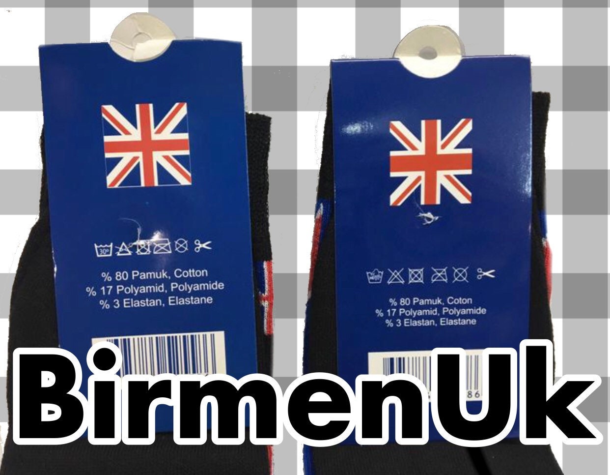 3 Pairs Souvenir Mens Socks, Uk Flag Socks, Flag Gifts, Unisex Socks ...