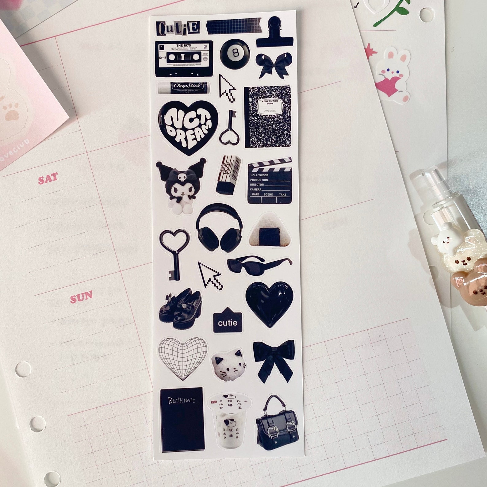PNG Stickers Cute Stickers Journal Stationery Kpop - Etsy