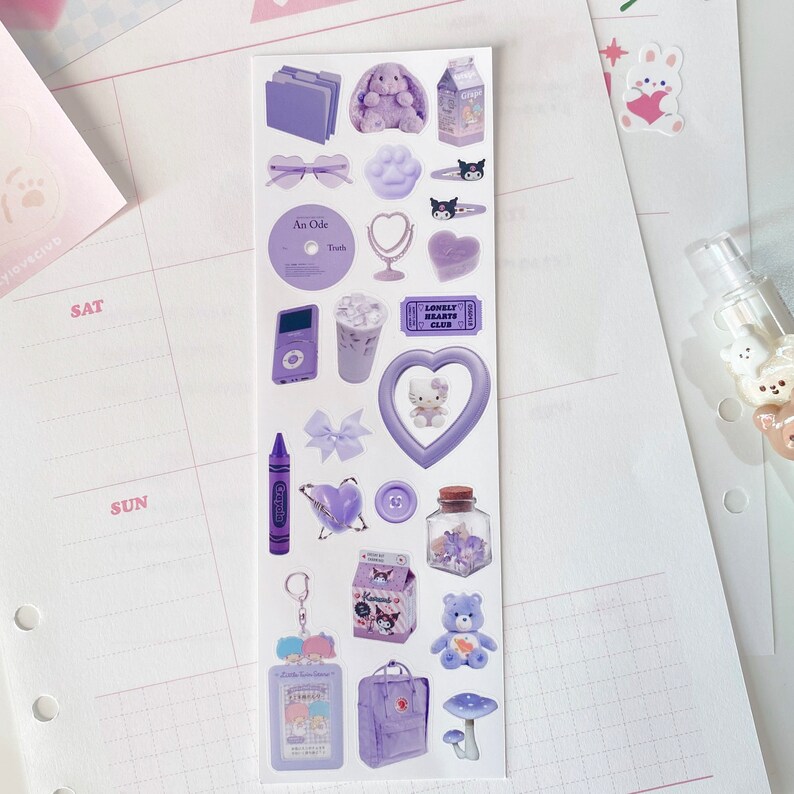PNG Stickers Cute Stickers Journal Stationery Kpop - Etsy