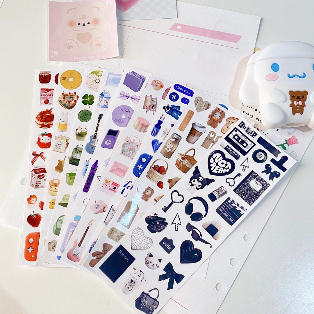 PNG Stickers Cute Stickers Journal Stationery Kpop - Etsy