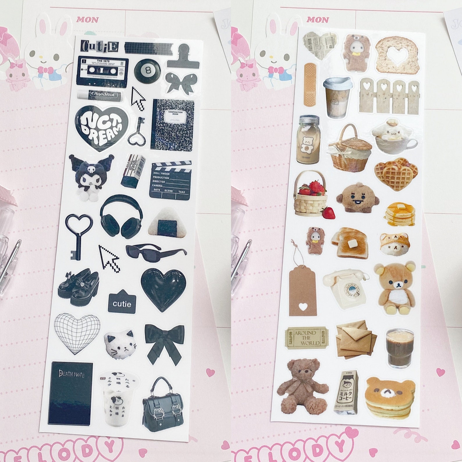 PNG Stickers Cute Stickers, Journal Stationery, Kpop Stickers, Korean ...