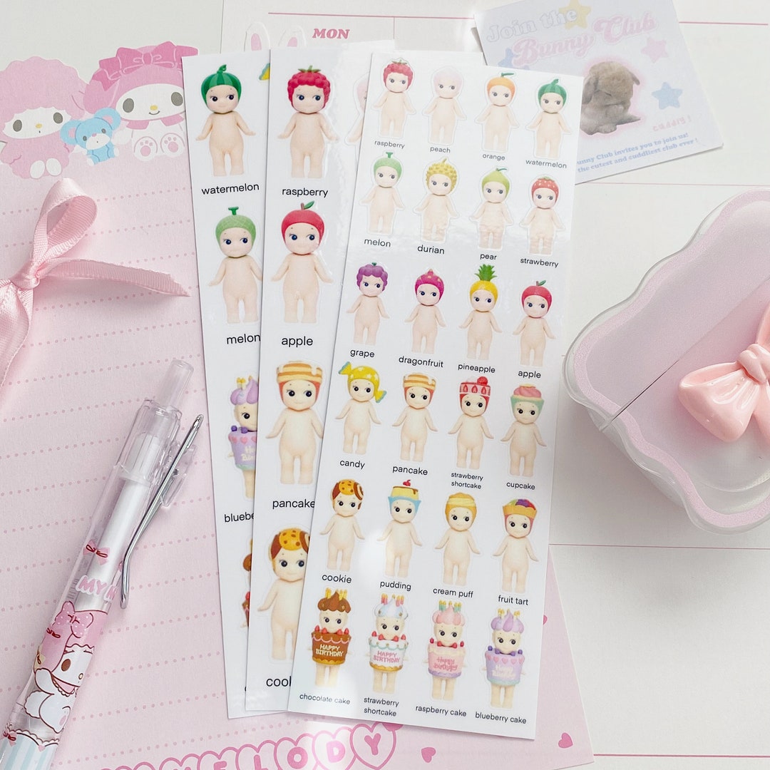 Sweet Angels Sticker Sheets - Cute Stickers, Korean Stationery, Polco ...