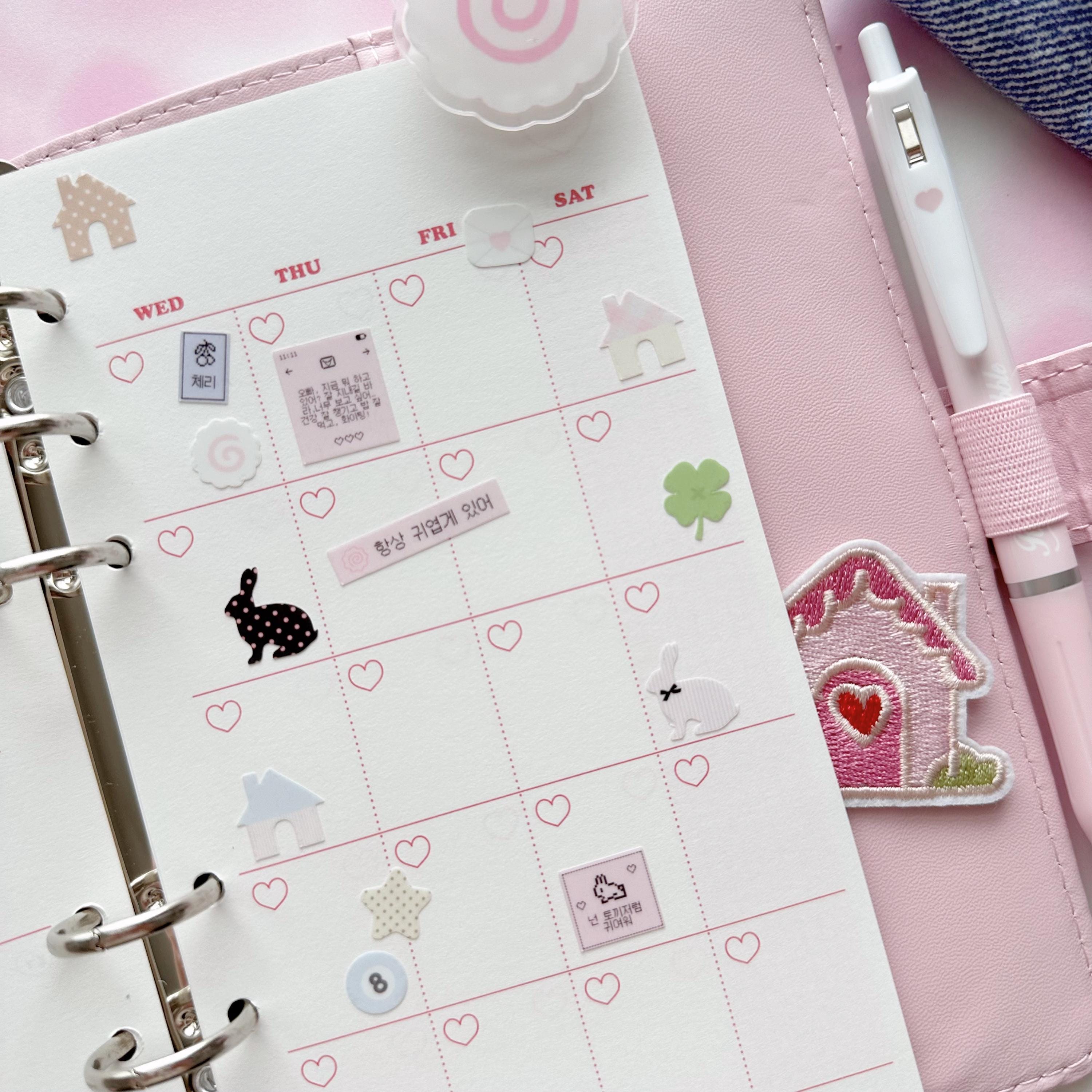Lucky Bites Sticker Sheet - PNG Stickers, Cute Deco Accessories, Kpop ...