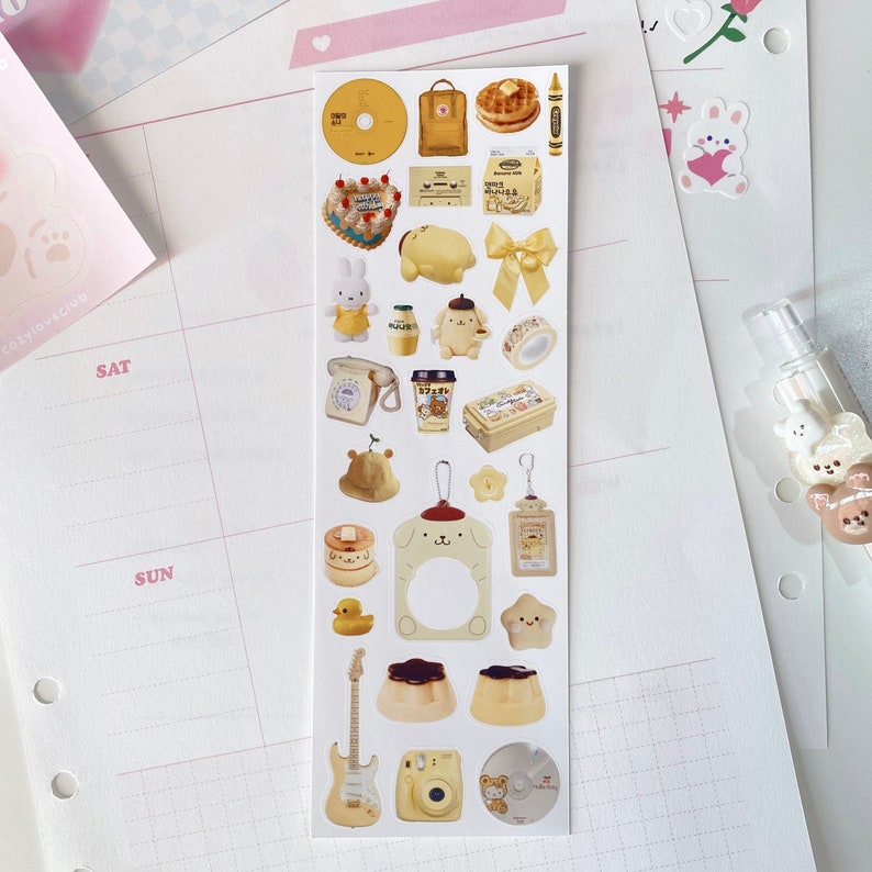 Png Stickers Cute Stickers Journal Stationery Kpop - Etsy