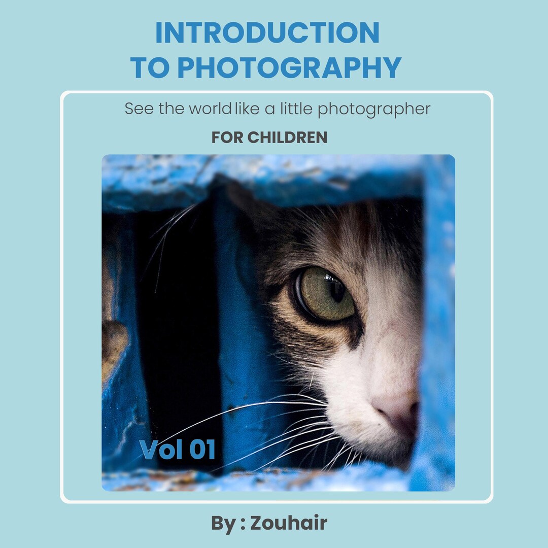 Kids Photography – Educational Printable PDF Book, Fun Illustrated ...