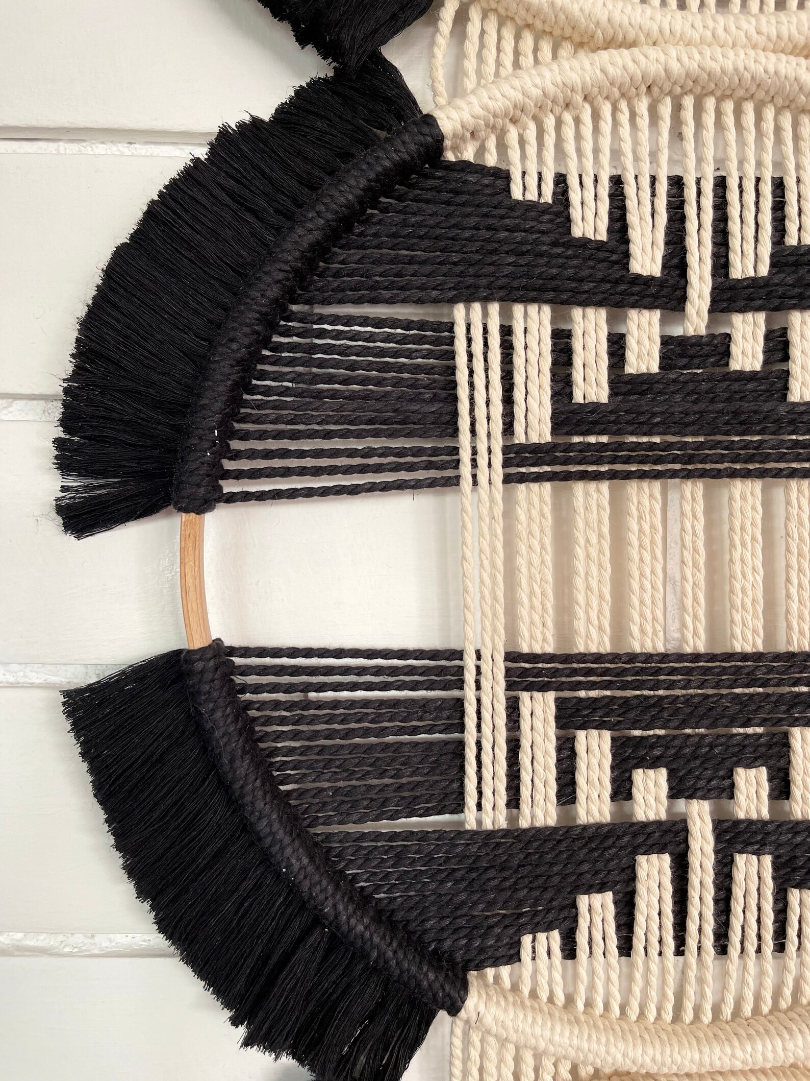 Macrame Woven Wall Hanging wall Decorfiber Wall Art gift for Home boho ...