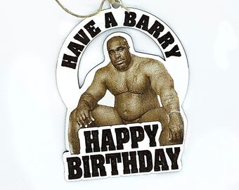 Happy Birthday Card Funny Barry Birthday Card - Etsy