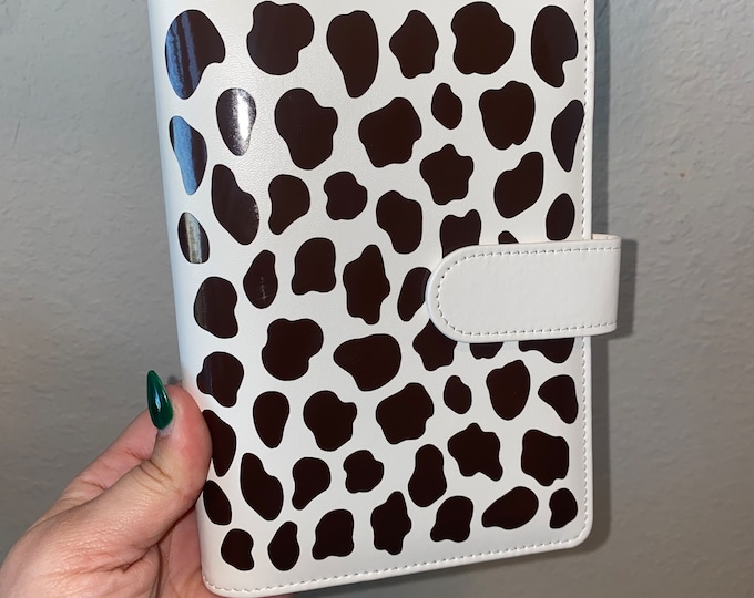 Budget Binder | Cow Print Budget Binder | A6 Budget Binder | Cash ...