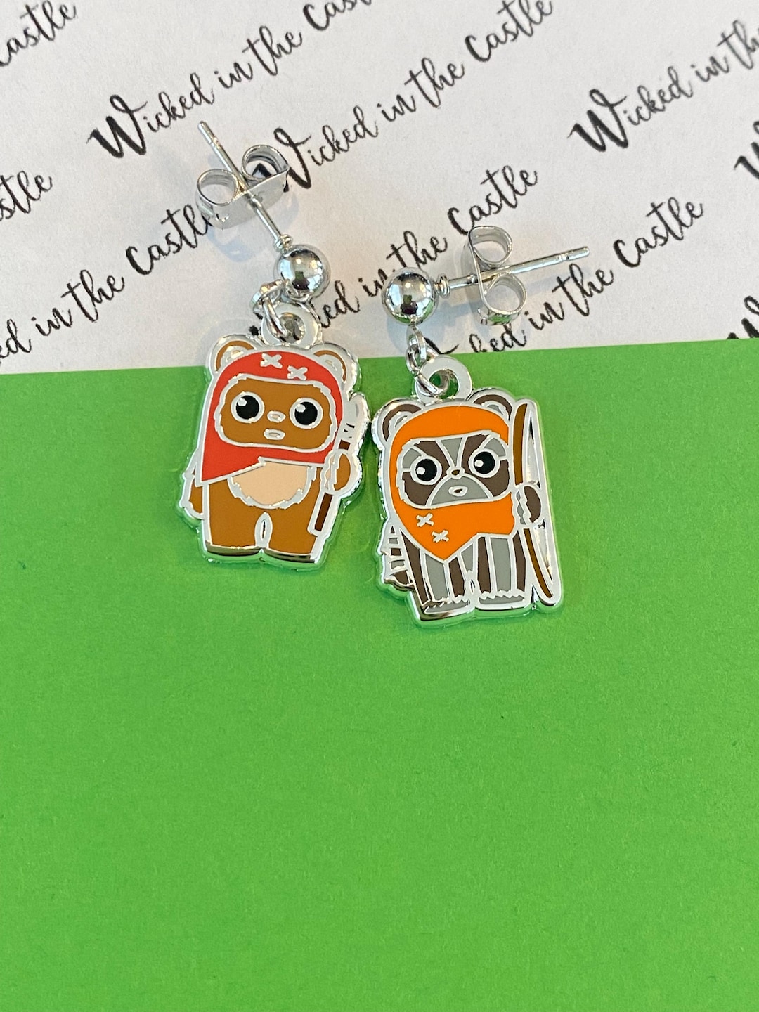 Wicket and Logray (mix and Match) Dangle and Clip on Earrings, Hard ...