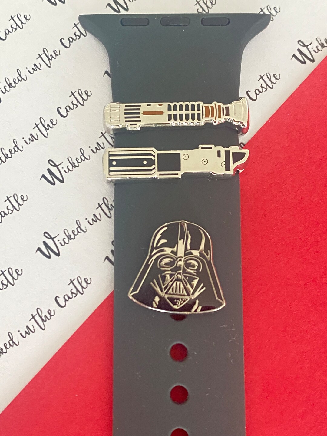 Darth V Sabers, Band Sliders, Watch Ring - Etsy