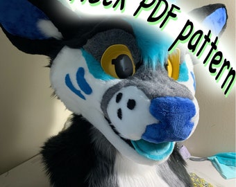 Fursuit Pdf Pattern - Etsy