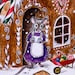 The Gingerbread Mouse House Christmas Card Animal Christmas - Etsy