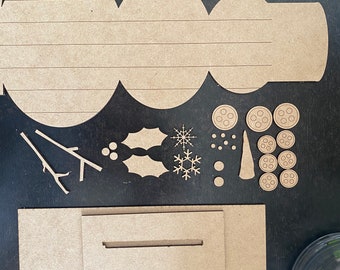 Build a Snowman Kit | Etsy
