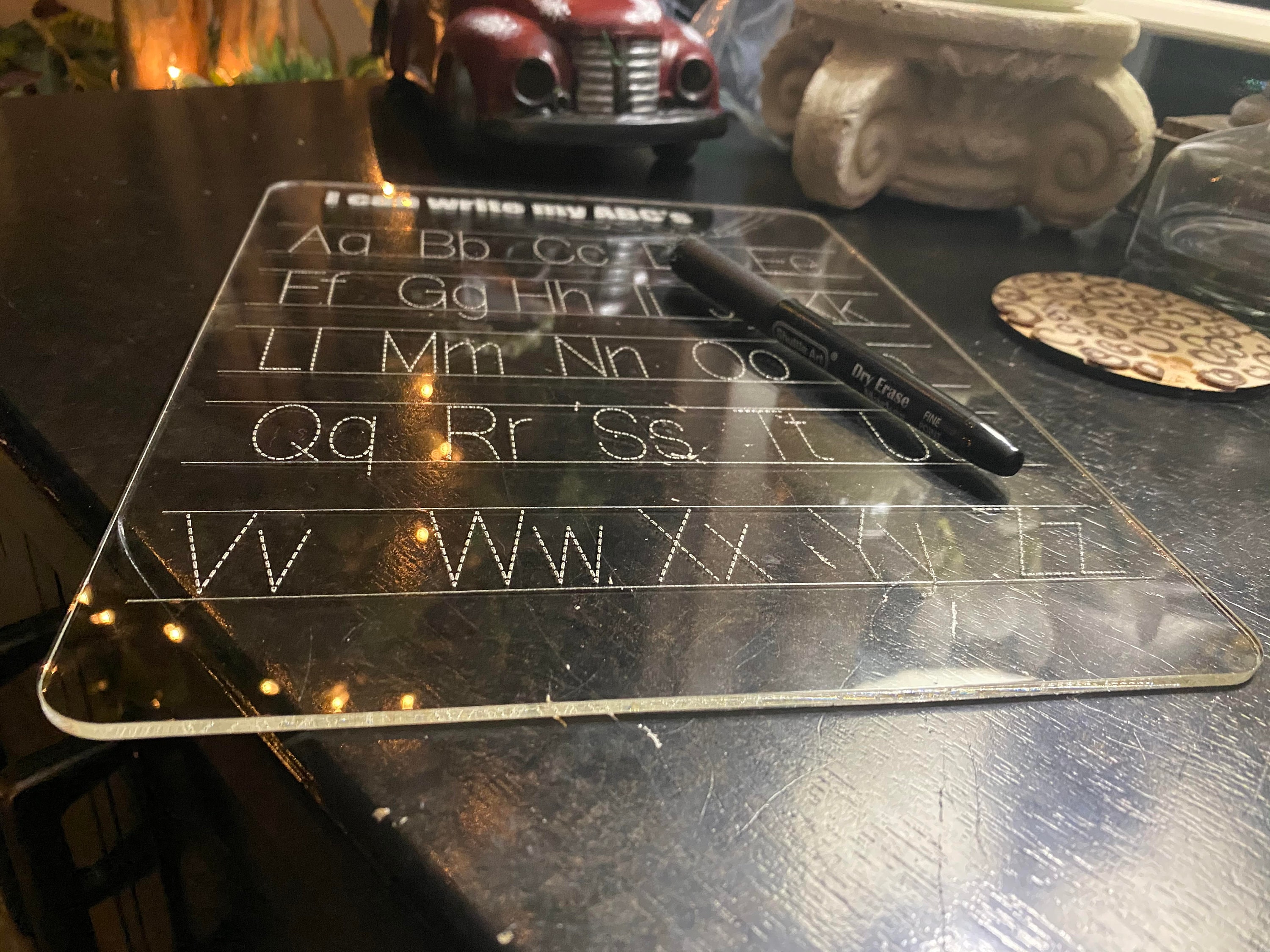 Laser Cut File - Practice Writing Boards - Both Print and Script - for ...