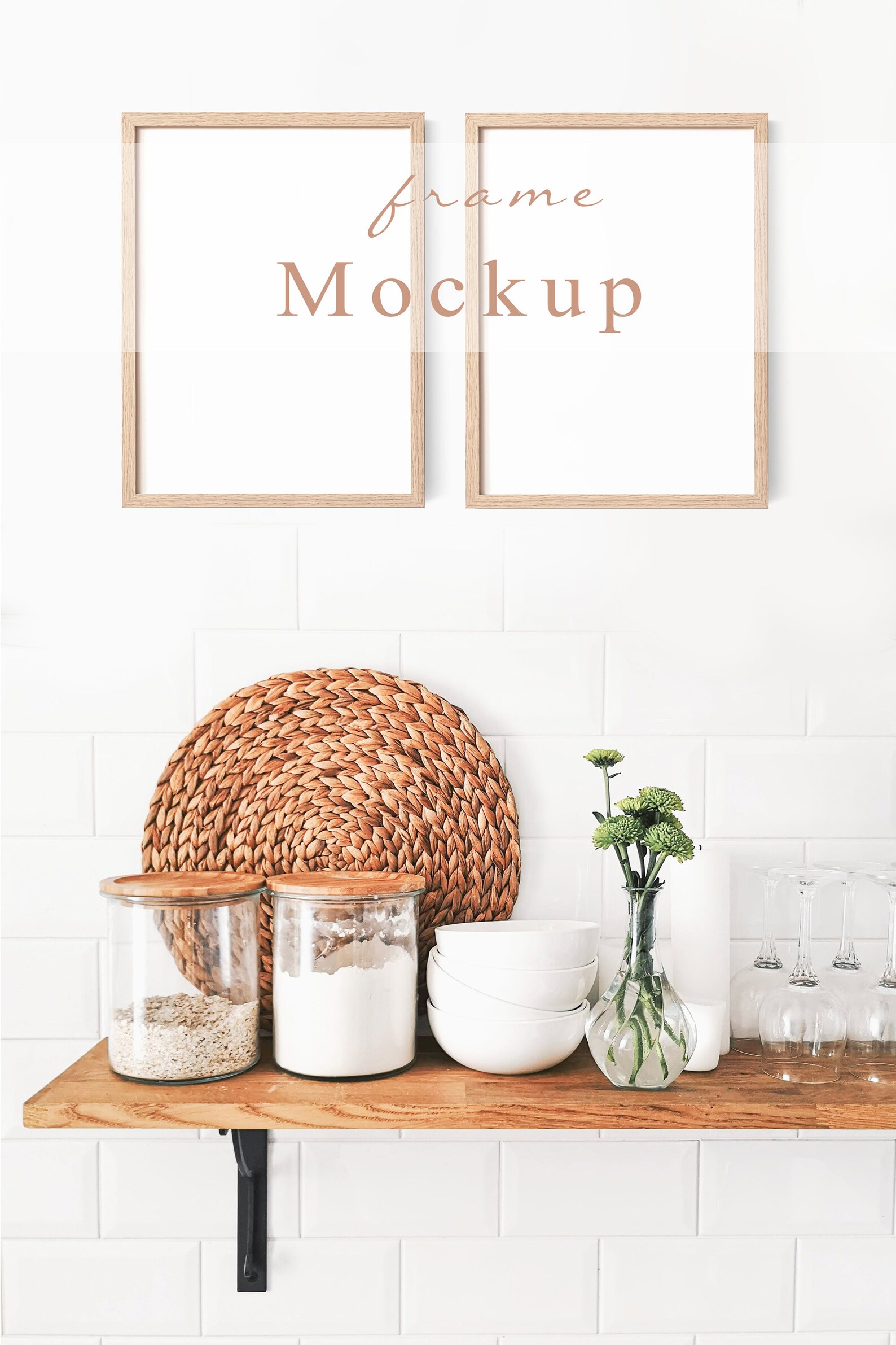 Mockup Frame Kitchen Mockup Frame Interior Mockup Kitchen - Etsy