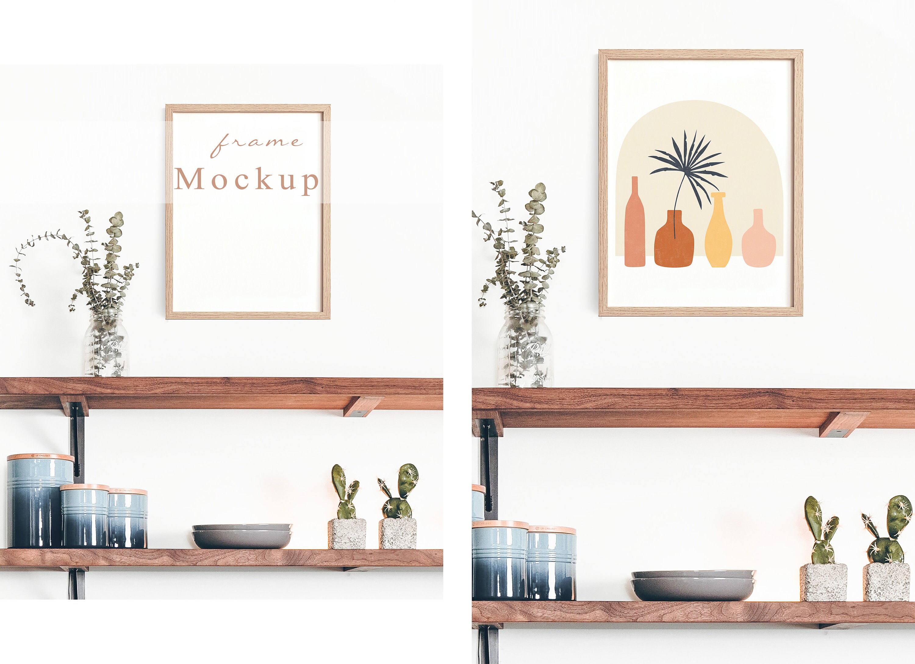 Mockup Frame Digital Frame Kitchen Mockup Frame Interior - Etsy