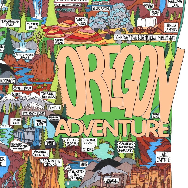 Oregon - Etsy
