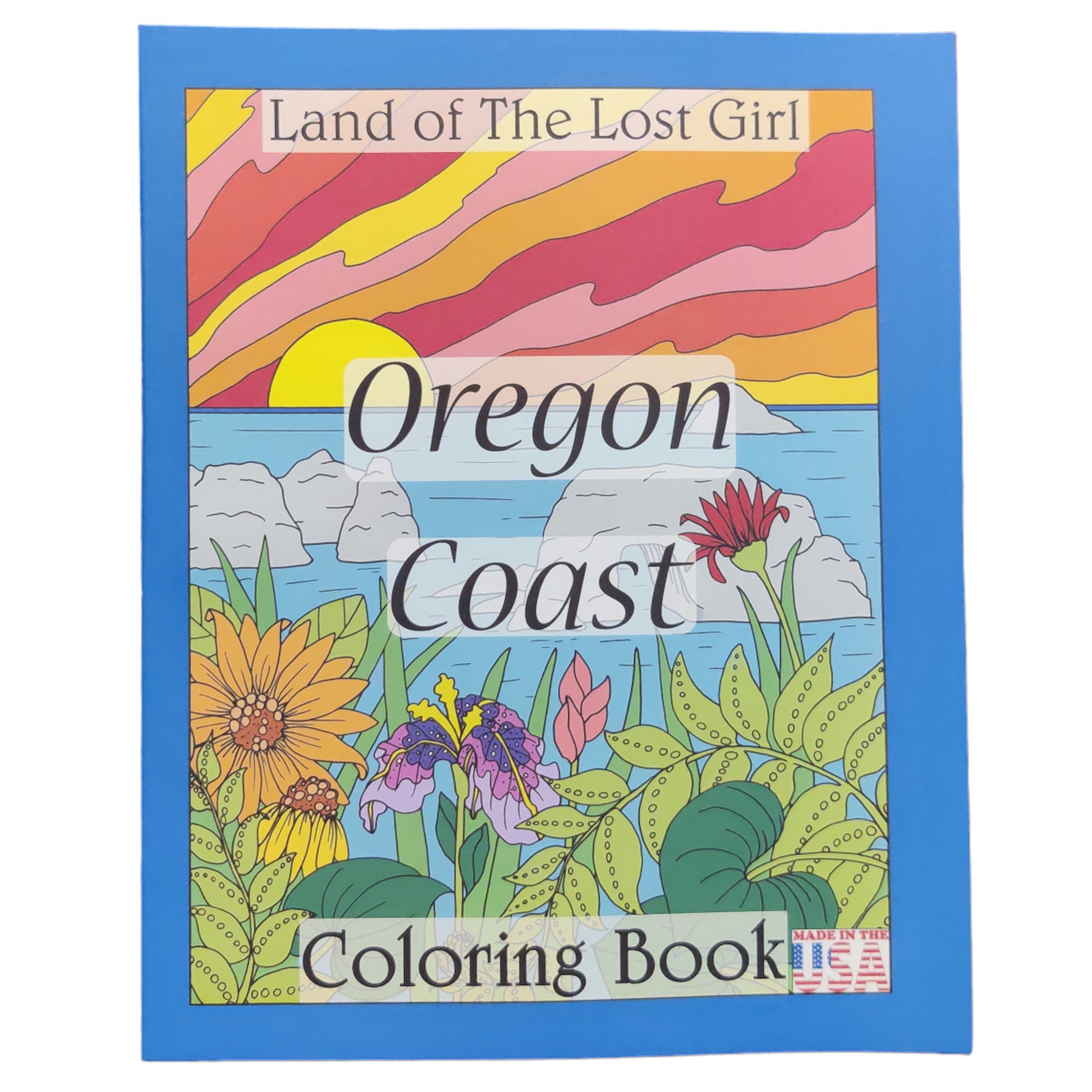 Oregon Coast Coloring Book - Etsy