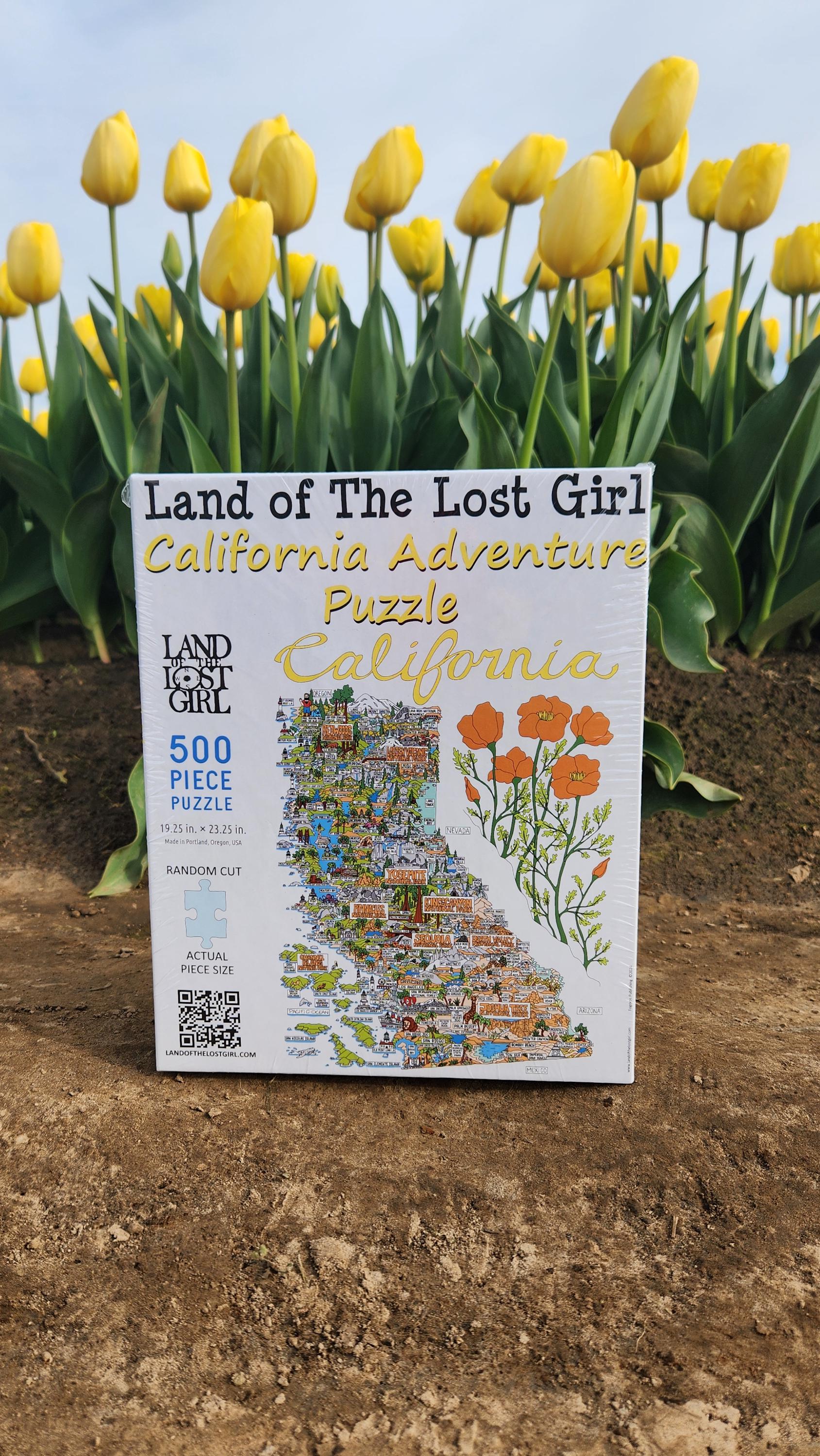 California Adventure Puzzle - Etsy