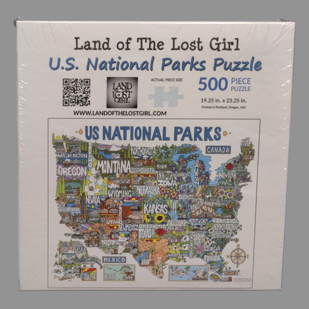 US National Parks Puzzle - Etsy