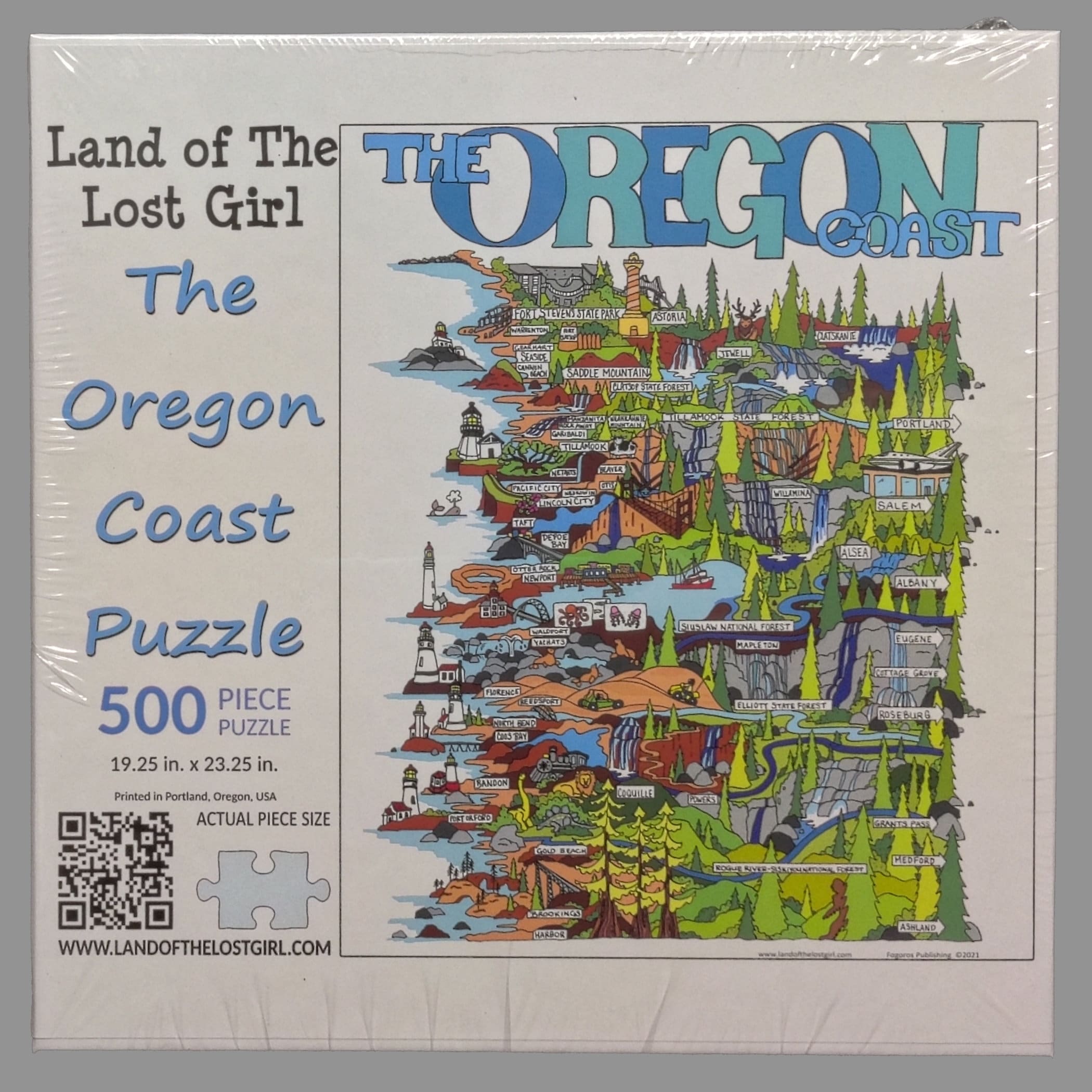 The Oregon Coast Puzzle - Etsy