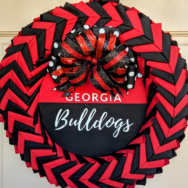 Uga Wreath - Etsy