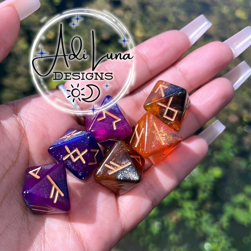 Rune Dice - Etsy