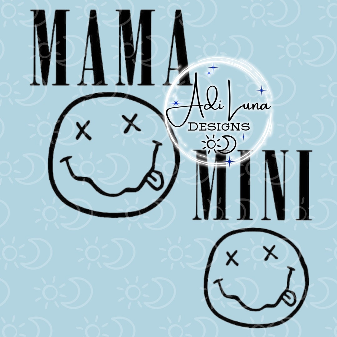 Mama and Mini PNG Set / Digital Download - Etsy